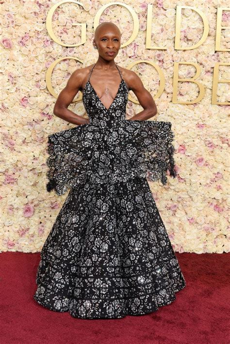 Cynthia Erivo Looked Wicked At The Golden Globes
