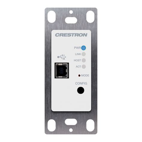 CRESTRON USB EXT 2 LOCAL 1G QUICK START MANUAL Pdf Download ManualsLib