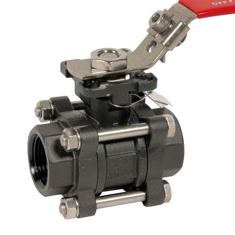 Сферичен кран от 3 части на резба тип 737 Xs Bsp ПАРА Текис ЕООД