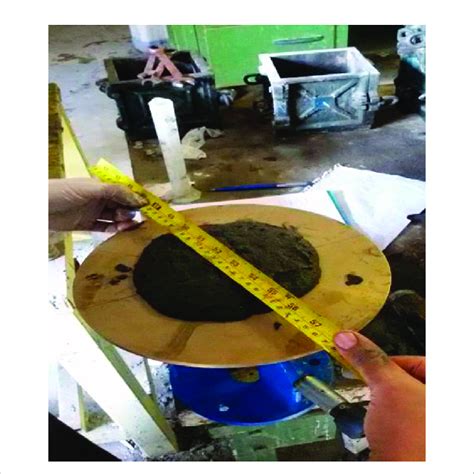 A Sample Of The Flow Table Test Download Scientific Diagram