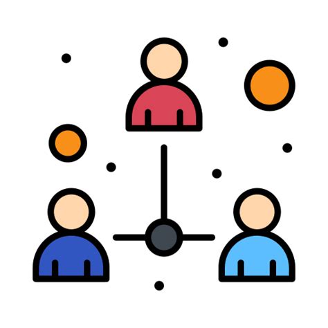 팀워크 아이콘 Flatart Icons Lineal Color Freepik