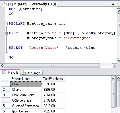 SQL Server Stored Procedures