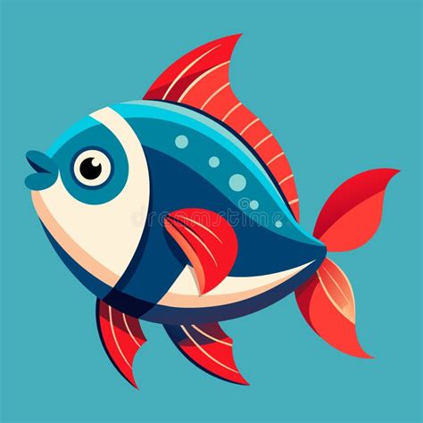 Fish Illustration Vector Bundle Vector Illustration Icon Fish Food On