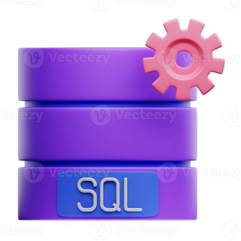 Sql 3d Object Illustration 60441062 Png