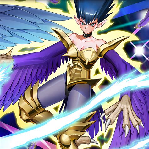 Harpie Lady Sisters [r] Rush Duel [artwork] By Nhociory On Deviantart