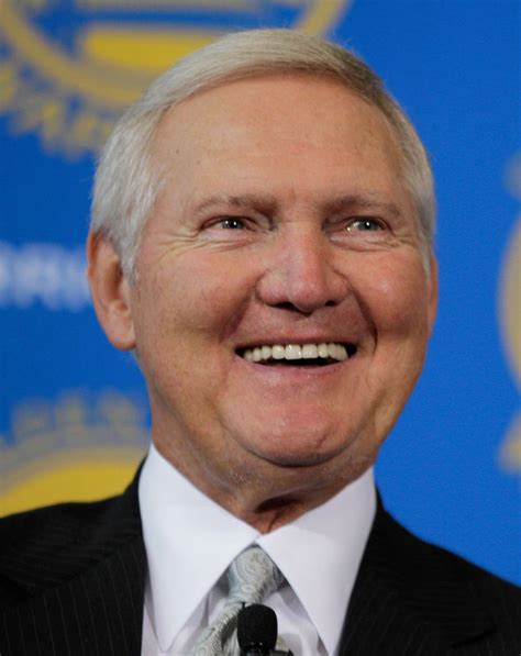 Jerry West Smiling Executive Of The Year Award Wallpaper Wallpapersok