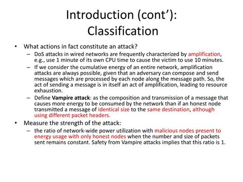 Ppt Vampire Attacks Draining Life From Wireless Ad Hoc Sensor Networks Powerpoint