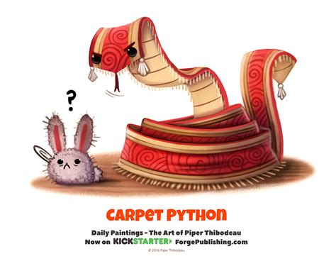 Daily Carpet Python By Cryptid Creations On DeviantArt