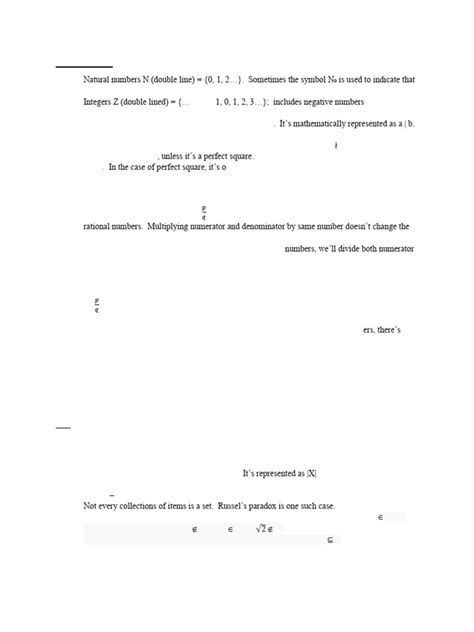 Math Week1 Notes Github Pdf Numbers Function Mathematics