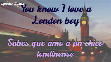 Taylor Swift London Boy Lyricsletra Subtitulado En EspaÑol Youtube