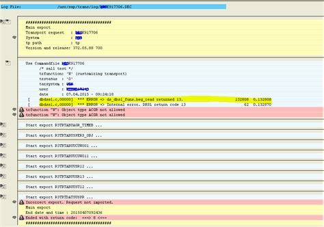 Resolving Transport Issues After The Os Upgrade Sap Community