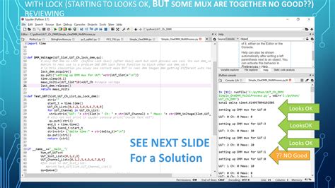 Python Example One Simulated Dmm In Multiprocessing With Lock Test