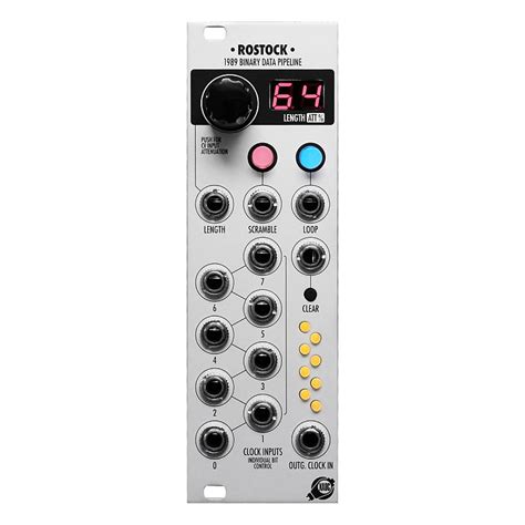 Xaoc Devices Rostock Eurorack Leibniz Binary Data Pipeline Reverb Uk