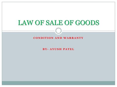 Law Presentation Ppt