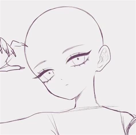 Boceto De Mujer Dibujos Faciales Bocetos Hermosos Bocetos Artísticos