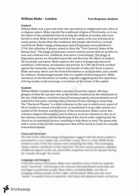 Text Analysis Response Examples