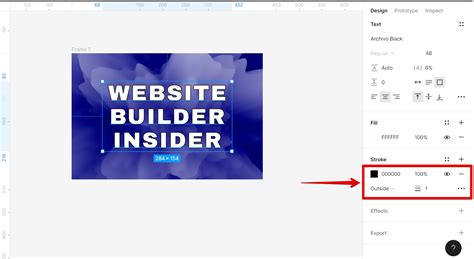 Can You Outline Text In Figma