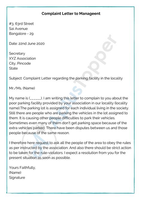 Detail Contoh Complaint Letter Koleksi Nomer