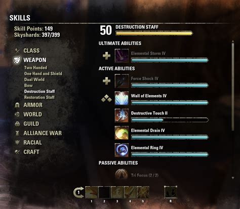 Bug Skill Reset — Elder Scrolls Online