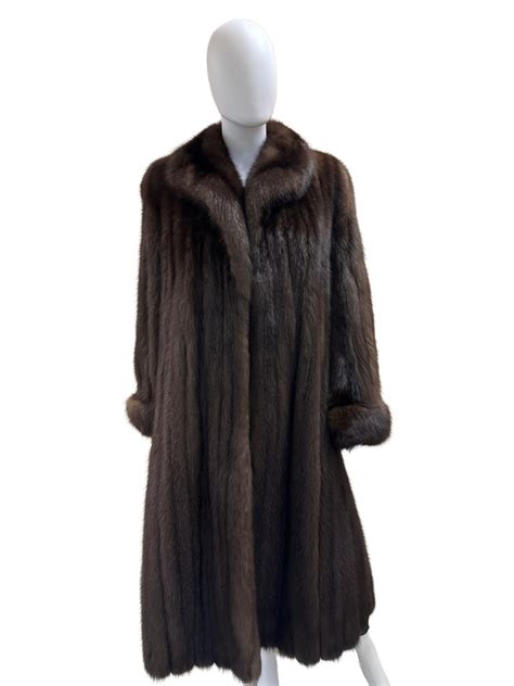 Full Length Russian Sable Coat Koslows North Dallas Furs