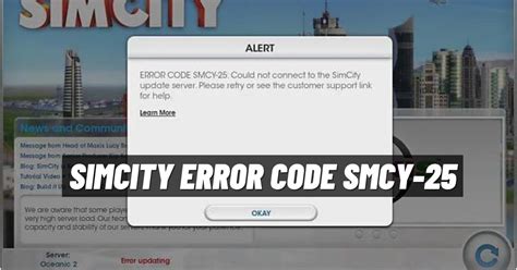 Simcity Error Code Smcy 25 How To Fix Viraltalky
