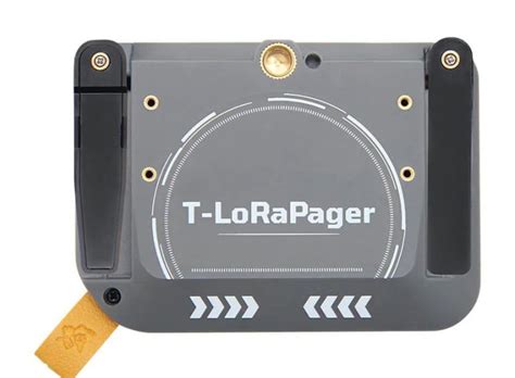 Lilygo T Lora Pager Is An Esp32 Powered Communications Device With Lora Nfc And Gps Liliputing