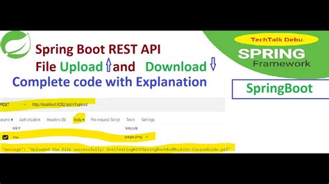 Springboot File Upload And Download Rest Api Code And Example How To