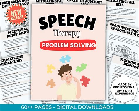 Problem Solving Pack Speech Therapy Resources Stroke Tbi Medical Slp 2025 Etsy