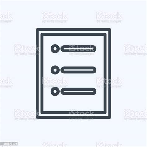 부드러운 파란색 배경에 고립 된 트렌디 한 라인 스타일의 메뉴 아이콘 가격에 대한 스톡 벡터 아트 및 기타 이미지 가격