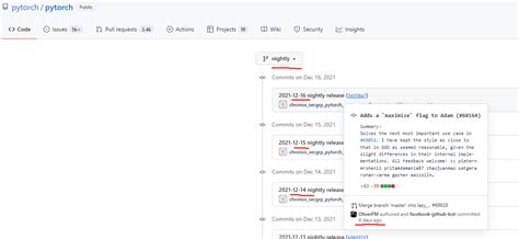 Nightly Pytorch Is Not Updated The Latest Master Branch Previous Day Code · Issue 70096