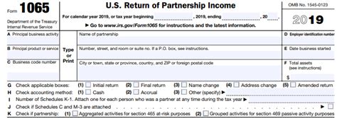 Form 1065 Instructions In 8 Steps Free Checklist