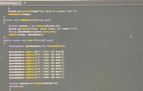 Solved Tasks Create The Phonenumbers Class The Phonenumbers