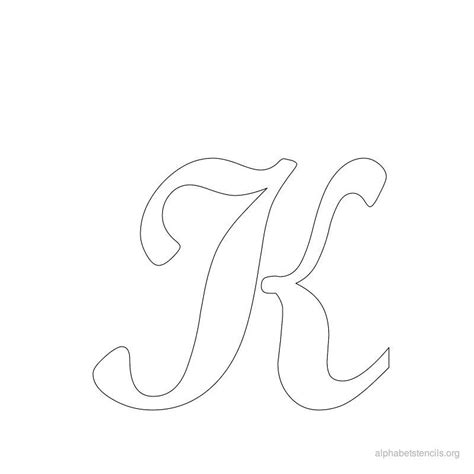 Free Print Writing Cursive K Coloring Pages Free Coloring Pages