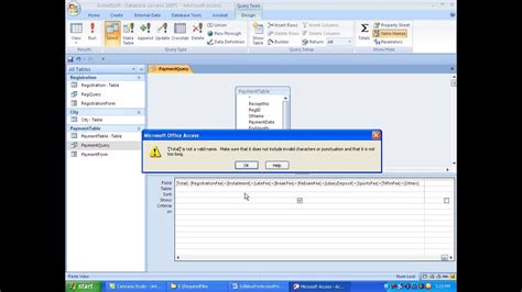 14 microsoft access and vba bangla tutorial how to create query by