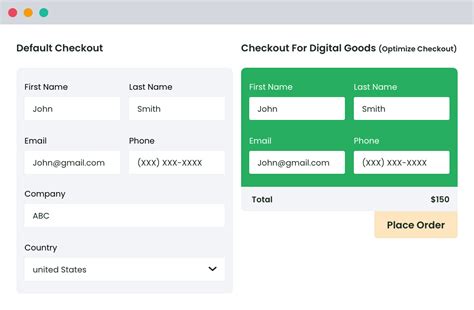 Woocommerce Checkout For Digital Goods Thedotstore