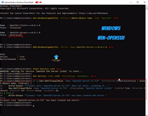 Openssh Server Configuration For Windows Vgeek Tales From Real It System Administration