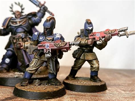 Men Of The Ultramar Auxilia Fight Alongside Ultramarines In The