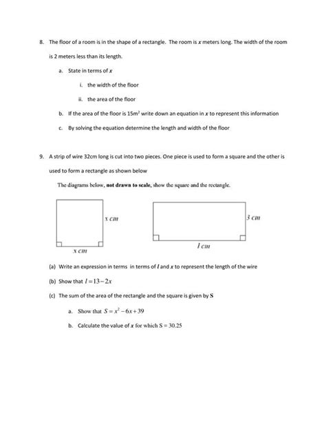 Solving Quadratic Equations Csec Math Tutor
