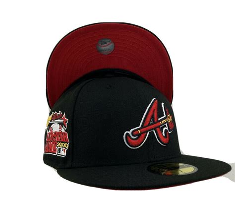 Atlanta Brave All Star Games 2000 Side Patch Red Uv New Era Fitted Hat
