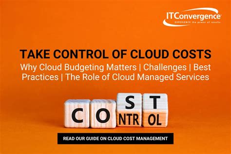 Cloud Cloudcostcontrol Cloudmanagedservices It Convergence