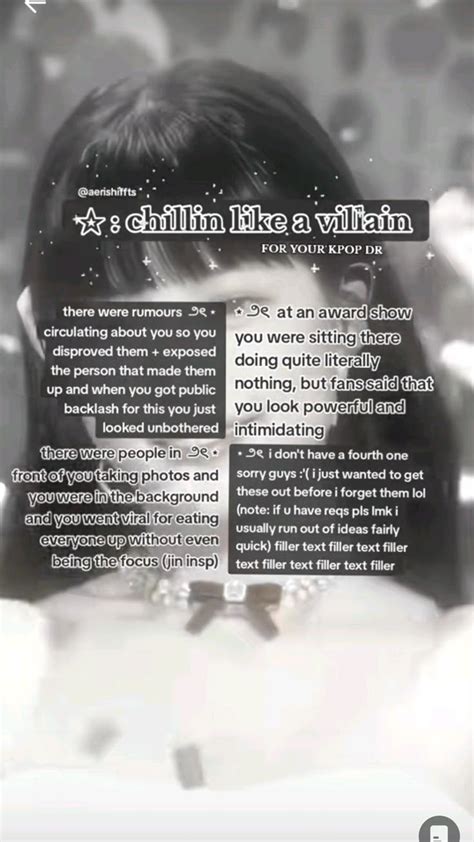 Scenarios To Script For Your Kpop Dr In 2024 Scripting Ideas