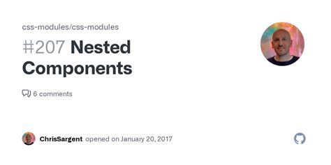 Nested Components · Issue 207 · Css Modulescss Modules · Github