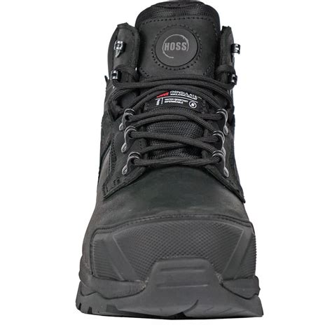 Hoss Mens Chiller Eh Safety Boots Black Elliottsboots