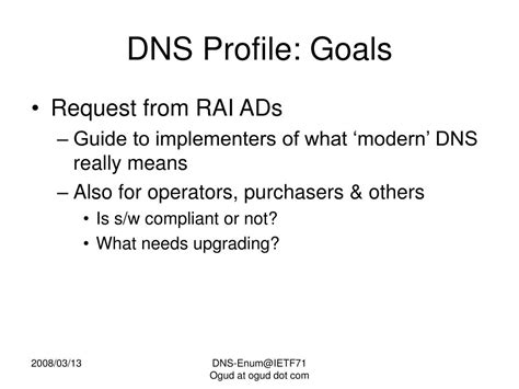 Ppt Dns Implementations Guide Powerpoint Presentation Free Download Id4796786