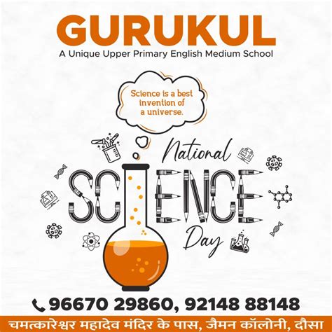 Gurukul A Unique English Medium School On Linkedin Nationalscienceday