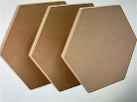 Mdf Cutting Hexagon Shape Pack Of 6 All Sizes Available At Rs 190piece