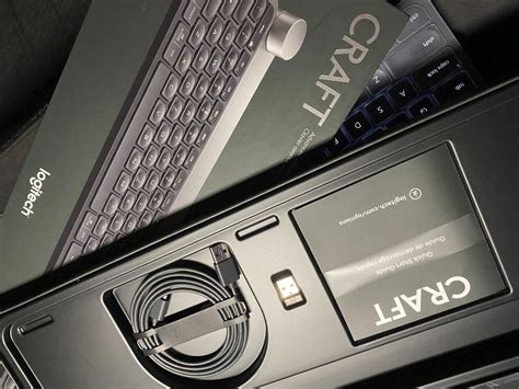 Logitech Craft Advanced Wireless Keyboard With Creative Input Dial Computers Tech Parts