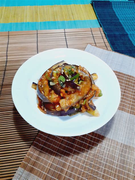 가지 고추장무침 가지무침 가지반찬 가지 비빔밥 밥반찬