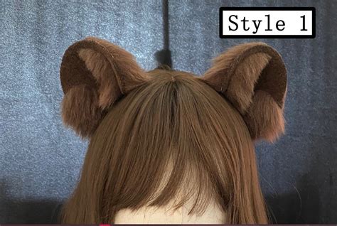 Cosplay Bear Ears Cosplay Bears Headband Hairband Cosplay Bear Etsy