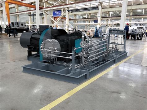 Diaphragm Compressor High Pressure Oil Free Chemical Gas Compressor